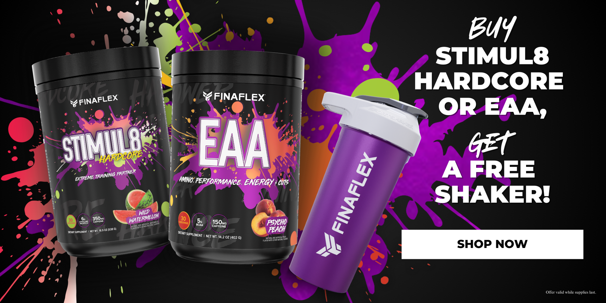 FINAFLEX®: Supplements and Healthy Snacks